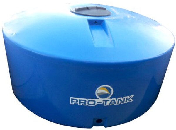 Tanque de Agua de 500 Galones Color Azul, | Nido Group